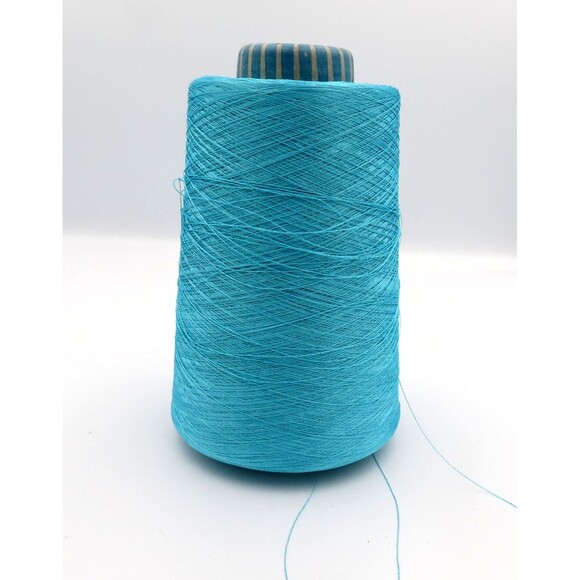 Unbranded | Office | Bright Blue Embroidery Thread Large Cone 57grs No ...
